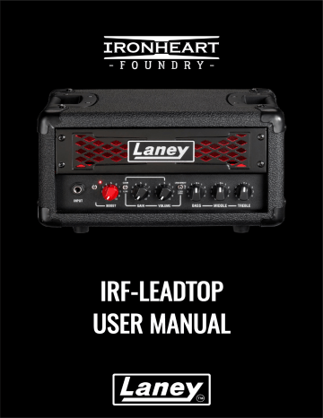 Manual de usuario IRF-LEADTOP - Laney | Manualzz