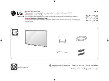 LG 43UN672M0UB Smart LED TV User Guide | Manualzz