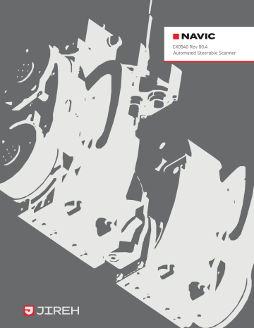 Jireh CX0540 NAVIC User Manual - Automated Steerable Scanner | Manualzz