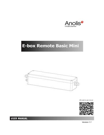 ANOLiS 240W Remote Basic Mini User Manual - Download PDF | Manualzz