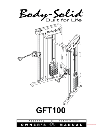 Body-Solid GFT100 Functional Trainer Manual | Manualzz