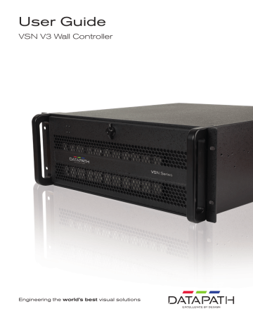 DATAPATH VSN V3 Wall Controller User Guide - Download & Read Online | Manualzz