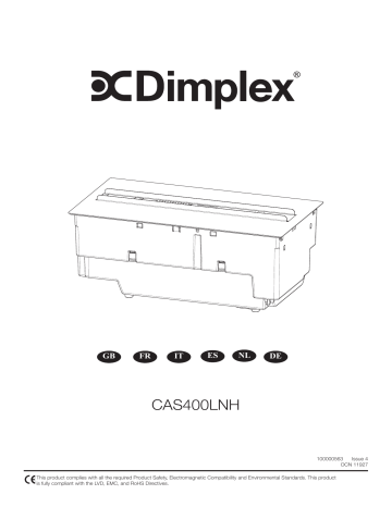 Dimplex OPTIMYST CAS400L Handbuch - Instruction Manual | Manualzz
