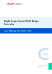REYEE AX3000 Home Wi-Fi Router Instruction Manual | Manualzz