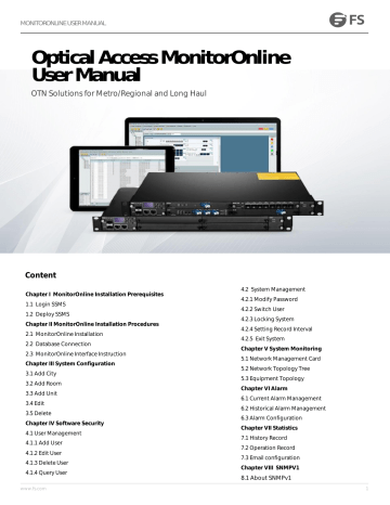 FS WIN10 Touch Monitor Monitoronline User Manual | Manualzz