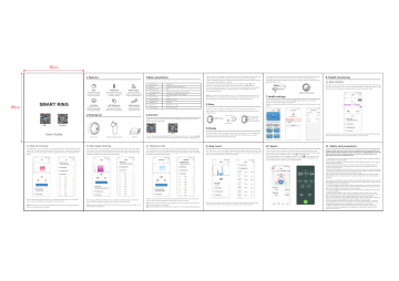 KINGSTAR R01 Smart Ring User Guide | Manualzz