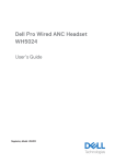 Dell WL5024 Headset User Guide | Manualzz