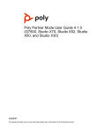 Poly Studio X52 User Guide | All-In-One Video Bar | Manualzz