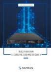 Safran SecureSync 2400 Master Clock System User Guide | Manualzz