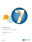 SoftMax Pro Software Reference Guide: Data Acquisition & Analysis ...