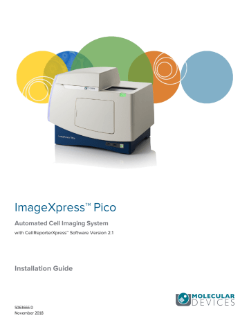 ImageXpress Pico System Installation Guide | Manualzz