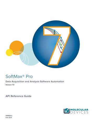 SoftMax Pro Software Reference Guide - Molecular Devices | Manualzz