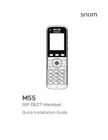 Snom M55 Quick Installation Guide - Download PDF | Manualzz