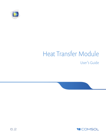 Comsol Heat Transfer Module User's guide | Manualzz