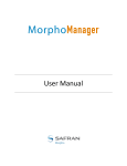 MorphoManager User Manual | Manualzz