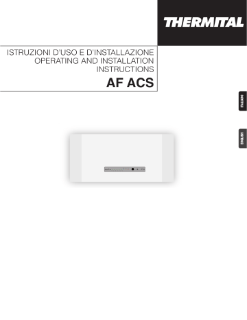 Thermital AF ACS Manual: Installation and Operating Instructions | Manualzz