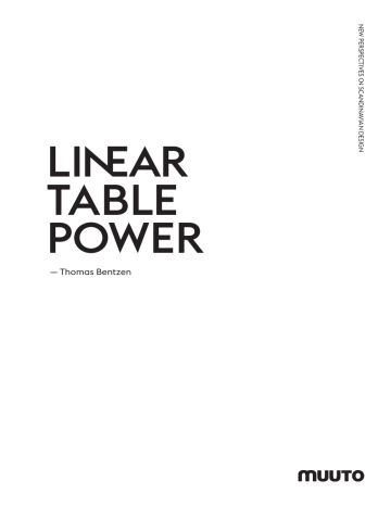 Muuto Linear System Power Guide: Installation and Use | Manualzz