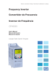WEG CFW501 User's Manual | Manualzz