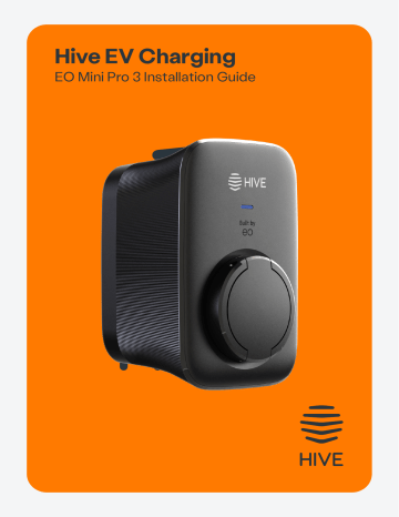Hive EO Mini Pro 3 charger Installation Guide | Manualzz