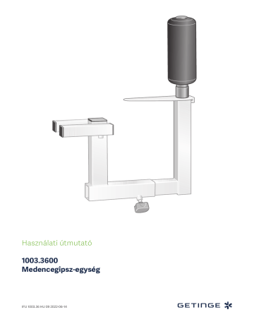 Getinge Device for pelvis plaster cast Instructions for Use | Manualzz