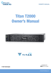 Dell PowerVault ME5024 - Administrator's Guide, Reference guide, Owner ...