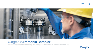 Swagelok Ammonia Sampler Instruction Manual - Download and View Online ...