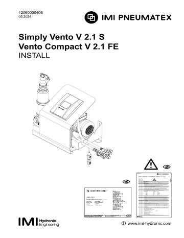 IMI Simply Vento & Vento Compact Installation Instructions | Manualzz