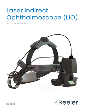 Keeler LIO Instructions for Use | LIO Manual | Manualzz