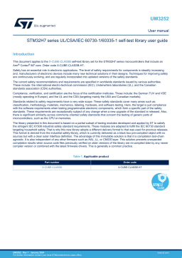 STMicroelectronics STM32H7 Series - User manual, Programming Manual