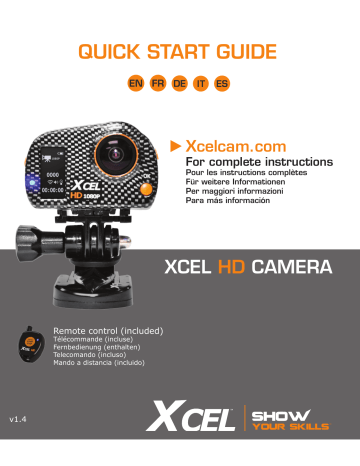 Xcel HD Quick Start Manual - Download & View Online | Manualzz