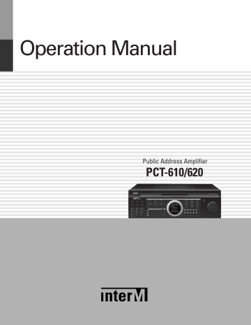 Inter-m PCT-620 Operation Manual - Download & View Online | Manualzz