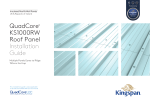 Kingspan Multibeam & Multichannel Design & Build Guide | Manualzz