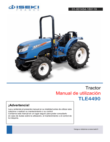 ISEKI TLE4490 El manual del propietario | Manualzz