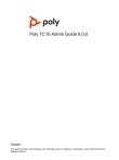 Poly TC10 Touch Controller User Guide - Read & Download | Manualzz