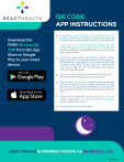 REACTHEALTH App User Guide - Download and View Online | Manualzz