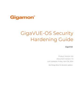 Gigamon GigaVUE Active Network Tap User Guide | Manualzz