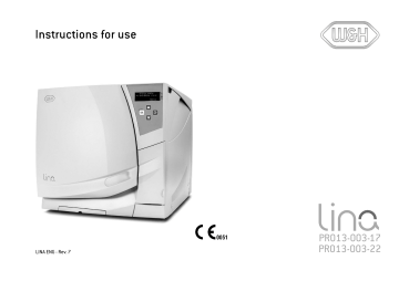 W&H Lina PRO13-003 Instructions for Use - Manual & Download | Manualzz