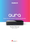 Humax Aura UHD Android TV Recorder User Manual | Freeview Play ...