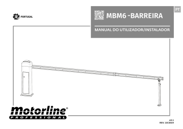 Manual do Utilizador/Instalador MBM6 - Motorline | Manualzz
