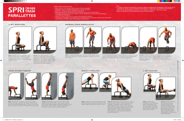 SPRI Parallettes Exercise Guide | Manualzz