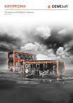 DEWESOFT KRYPTON® Technical Reference Manual | Manualzz