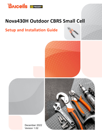 Baicells Nova430H Setup and Installation Guide | Manualzz