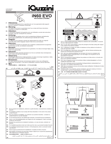 iGuzzini RY12 iN60 Evo System Installationsanweisungen | Manualzz