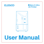 ELEGOO Mars 5 Ultra 3D Printer User Manual: AI Chat & PDF Access | Manualzz