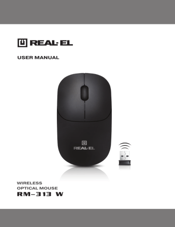 REAL-EL RM-313 W Computer Mouse Manual | Manualzz