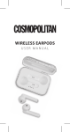 BLUEHIVE Bluepods True Wireless Earbuds Owner Manual | Manualzz