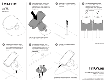 inVue OnePOD Body Armor DBD407 Instructions | Manualzz