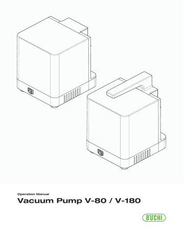 Buchi Vacuum Pump V-80 Manual - Download & View Online | Manualzz
