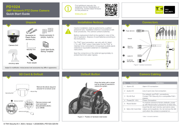 TKH PD1024 Quick Start Guide - Download Manual | Manualzz